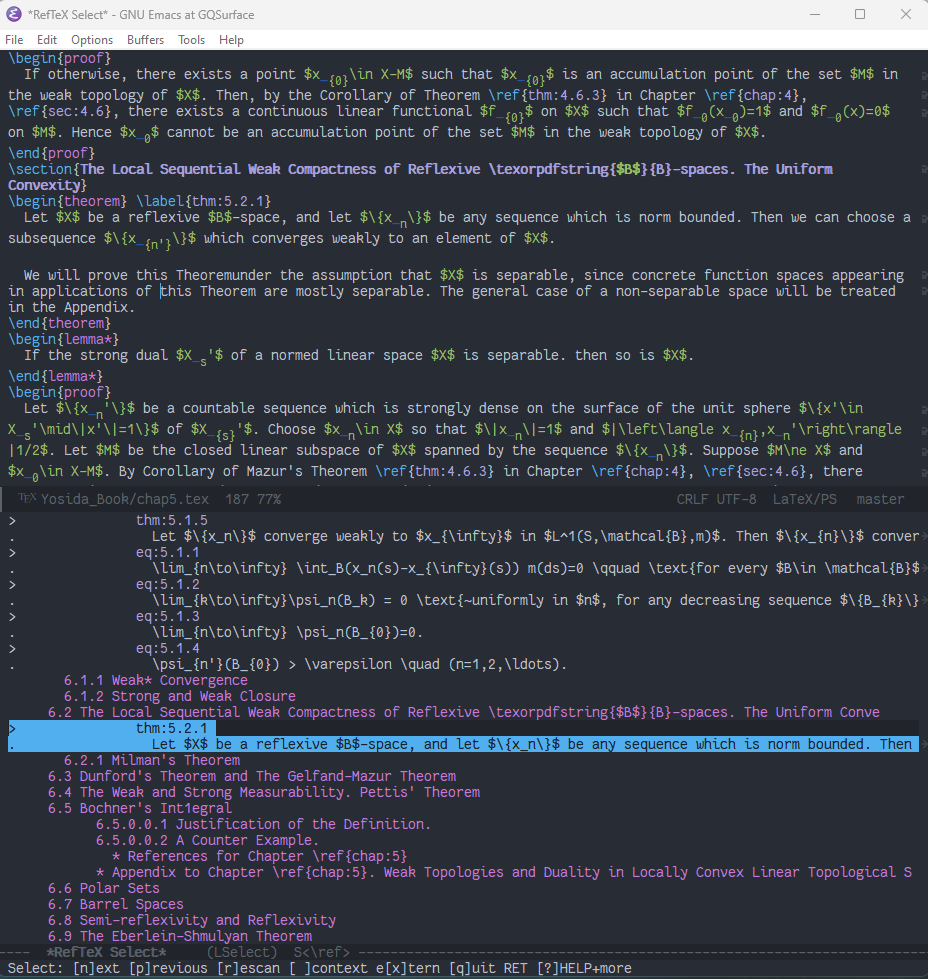 What emacs is doing on my windows | Qun Gu
